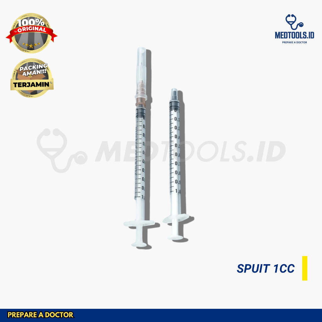 Jual Spuit 1 CC / Syringe 1cc / Alat Suntik 1ml Satuan | Shopee Indonesia