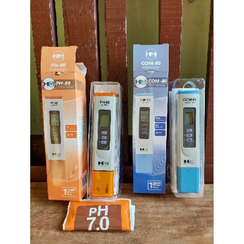 Jual Dapet 2 Alat hidroponik pH meter dan TDS/EC meter masih seperti ...
