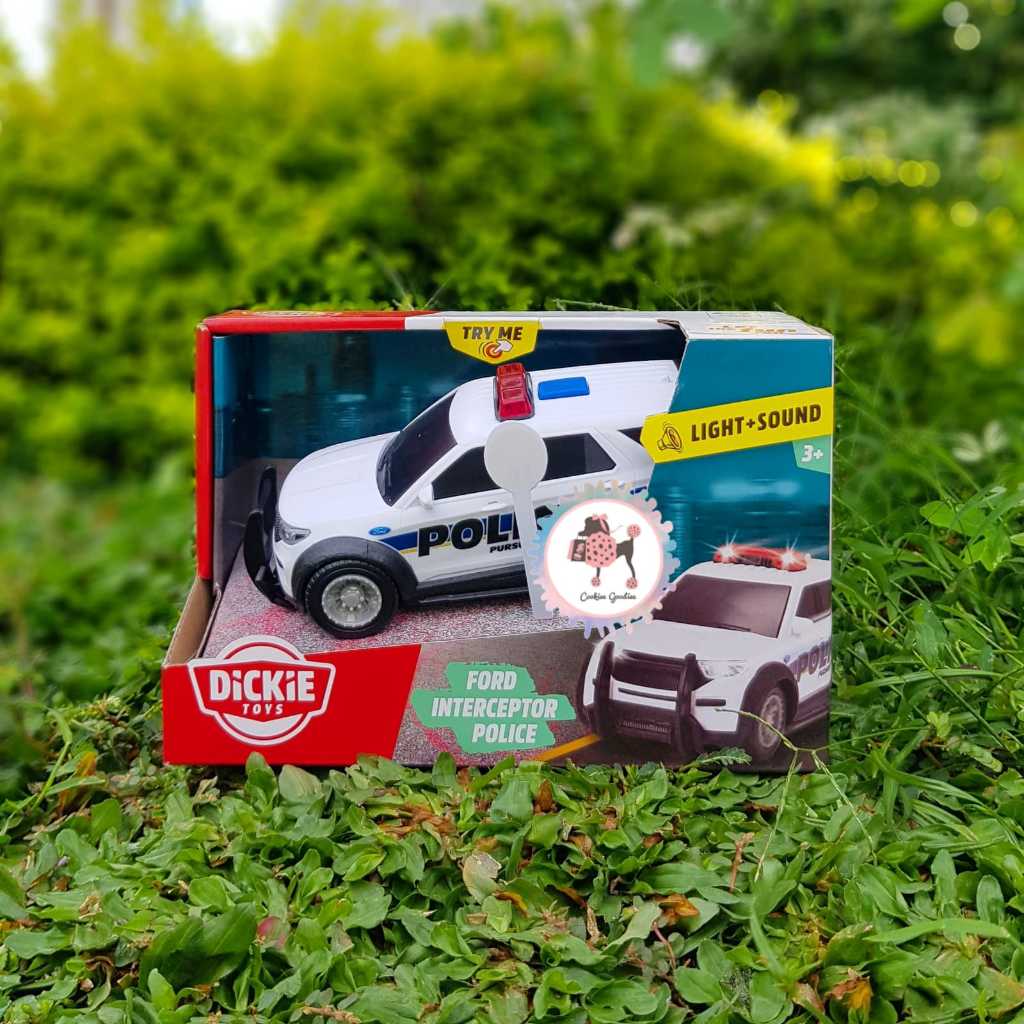 Jual Dickie Toys Ford Interceptor Police with Light and Sound | Shopee ...