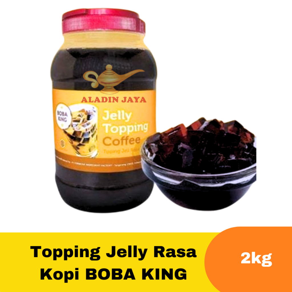 Jual Topping Jelly Rasa Kopi BOBA KING ukuran 2kg | Shopee Indonesia