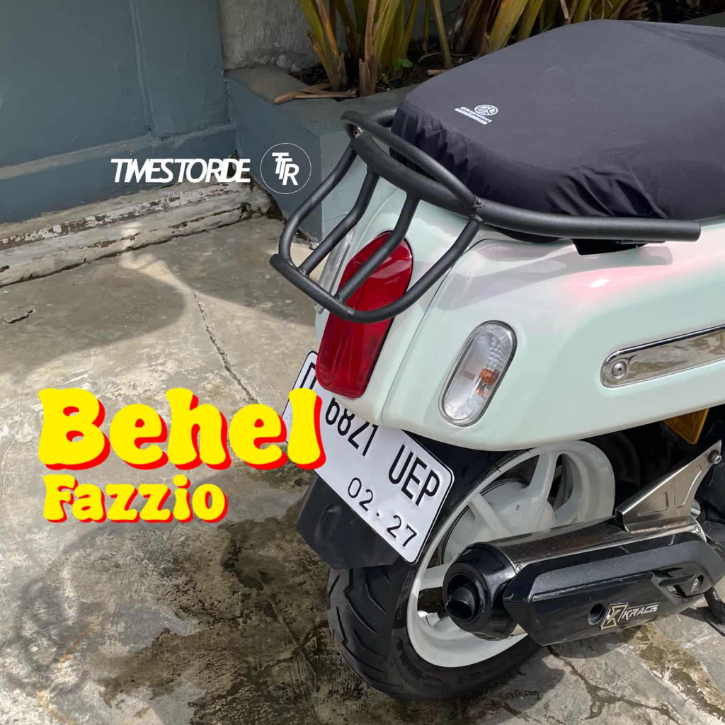 Jual Rear rack yamaha fazzio model retro classy behel fazzio behel ...