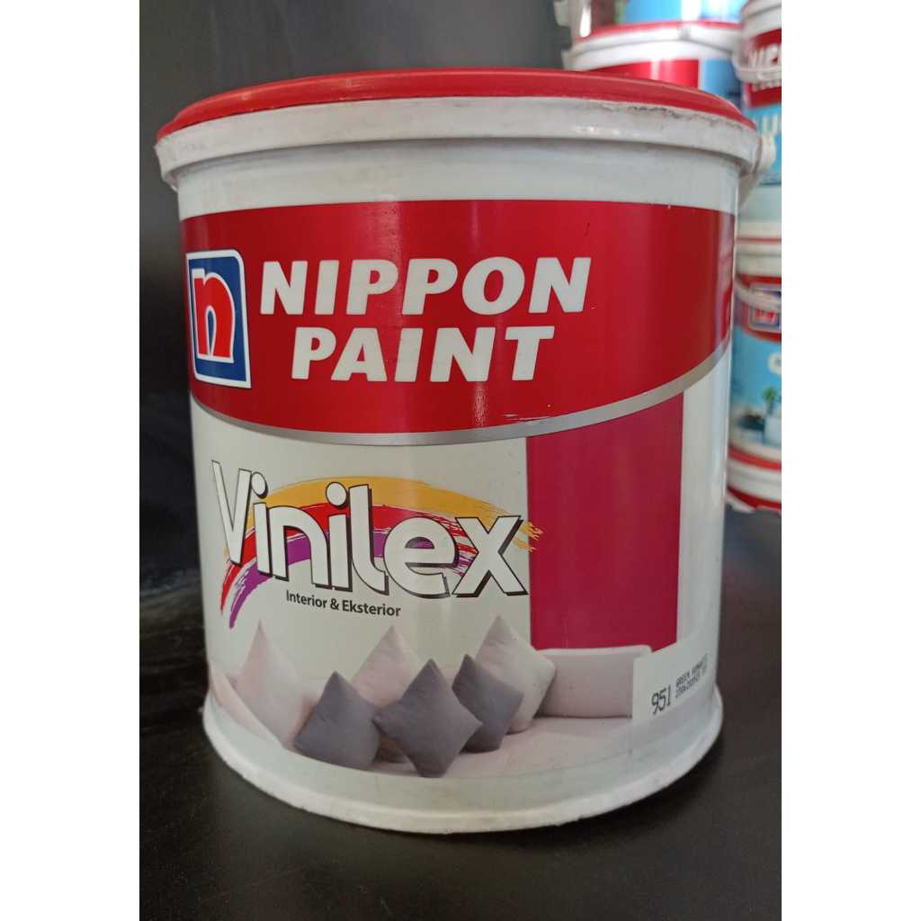 Jual CAT NIPPON PAINT VINILEX 951 GREEN ROMANTIC 15KG | Shopee Indonesia