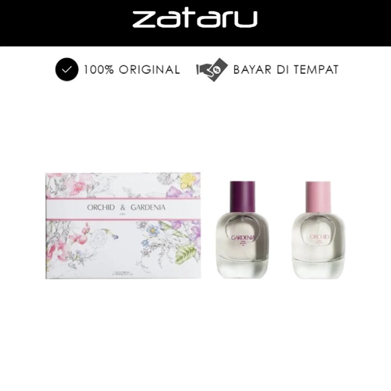 Jual Zara Gardenia Woman EDP + Zara Orchid Woman EDP Set | Shopee Indonesia