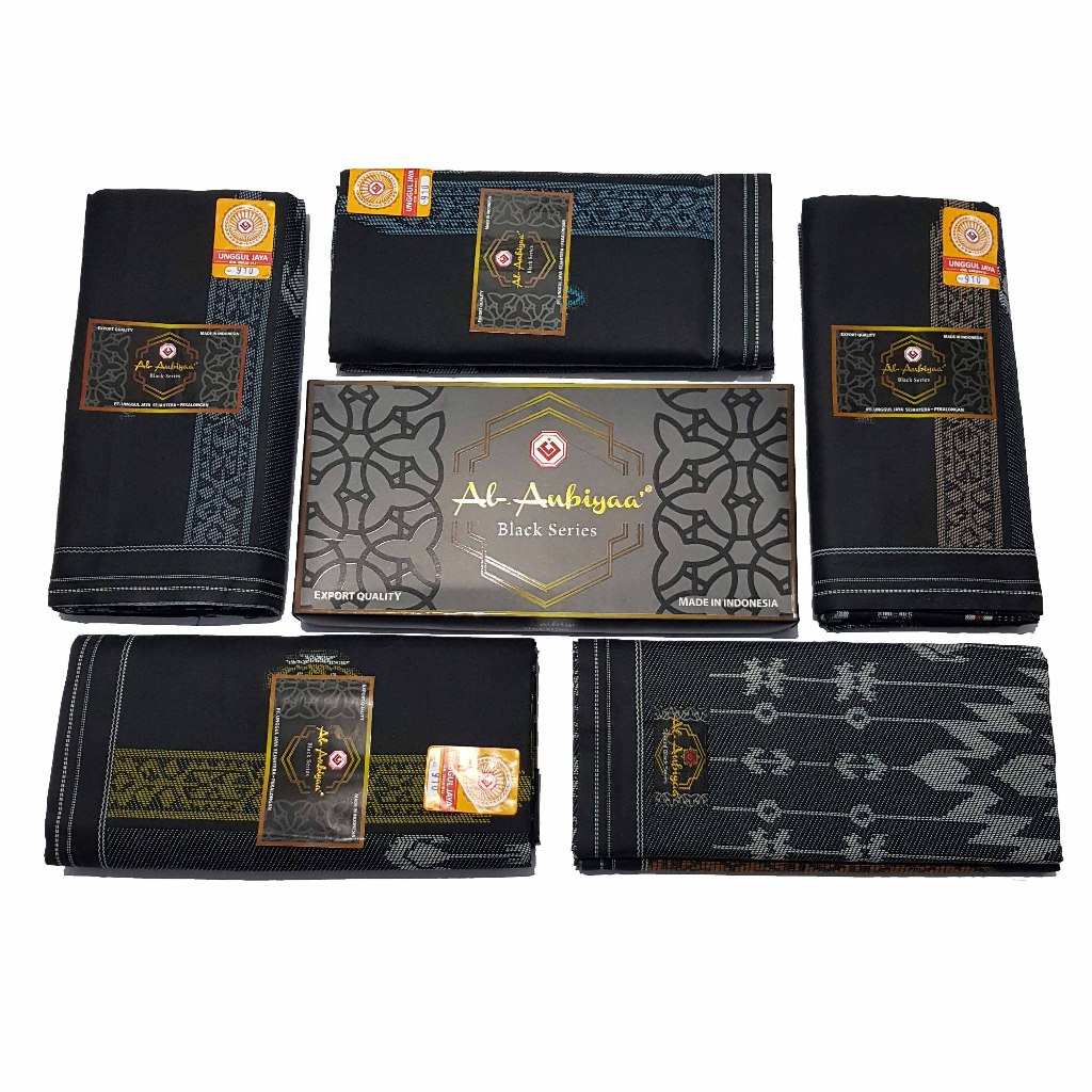 Jual SARUNG PALEKAT AL ANBIYA BLACK SERIES DOS / SARUNG HITAM TUMPAL ...