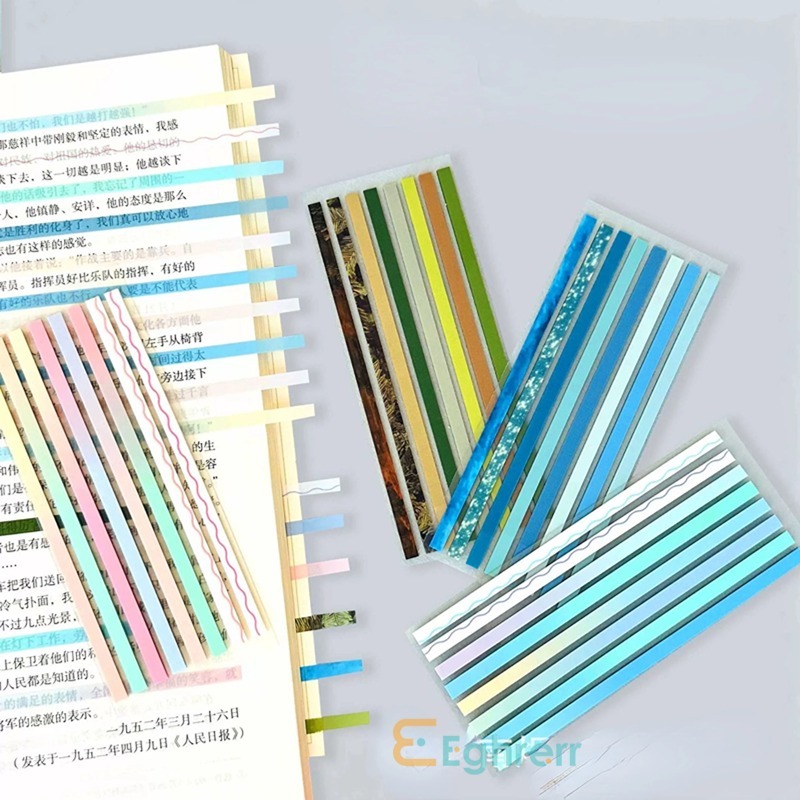 Jual COD Transparan Sticky Note / Transparent Highlighter Penanda Buku ...