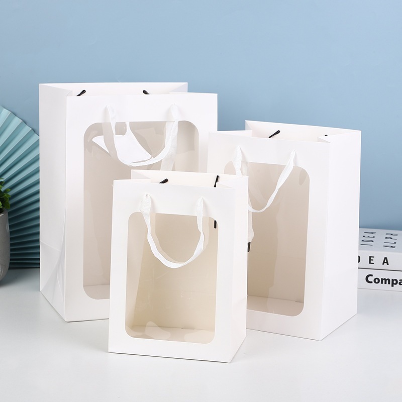 Jual Paper Bag Mika Transparant | Tas Belanja | Tas Souvenir | Goodie ...