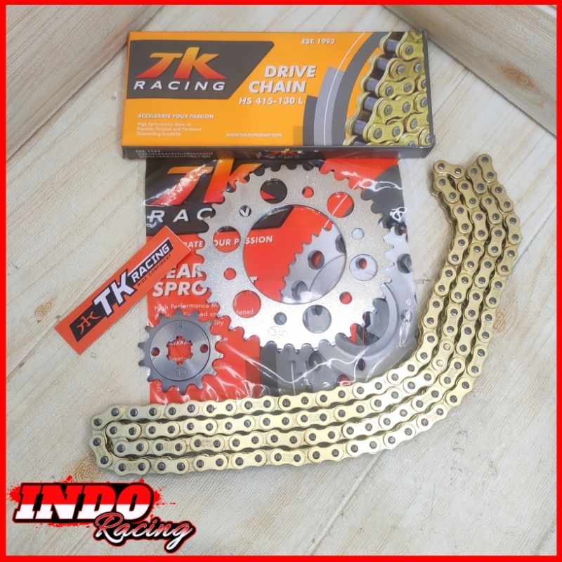 Jual Gir Gear Set 415 Vixion Old New Mx King Byson TK Racing / SSS Plus ...