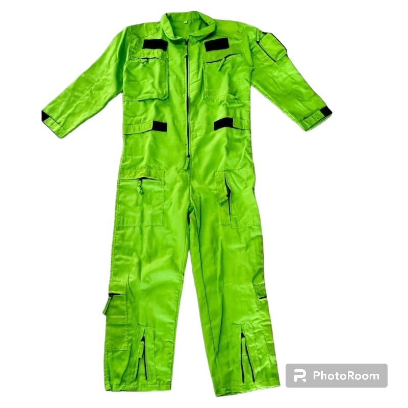 Jual Baju Bengkel Wearpack Katelpak Model Pilot Kerja Proyek Safety K3 ...