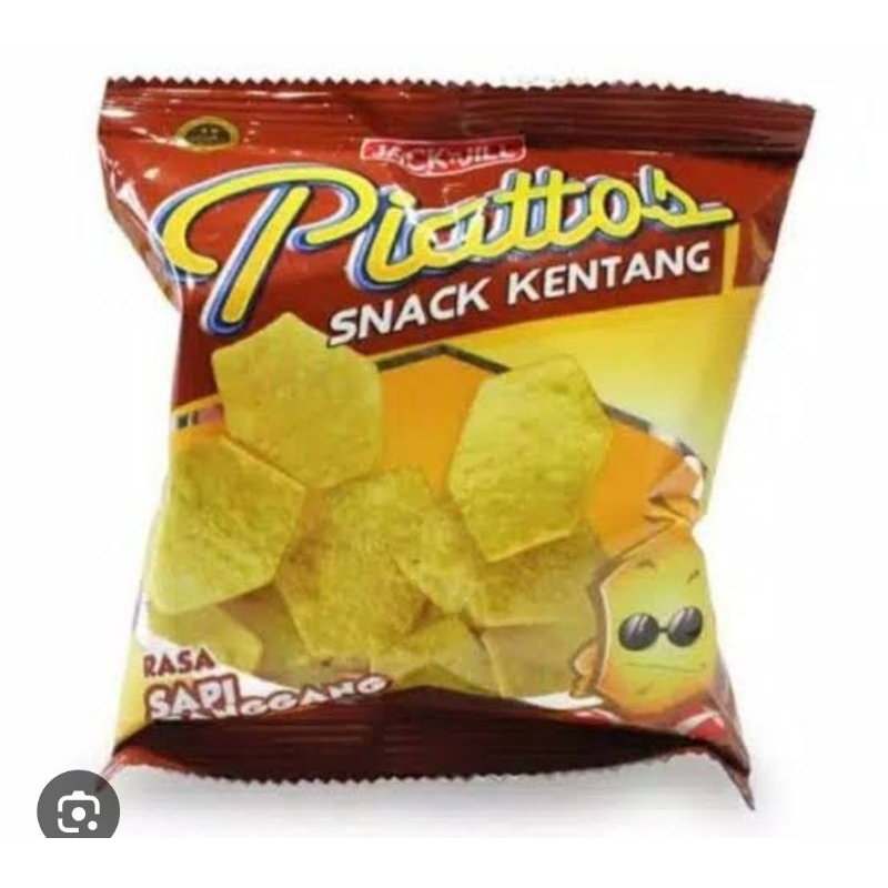 Jual SNACK KENTANG PIATTOS (1 RENCENG 10 PCS) | Shopee Indonesia