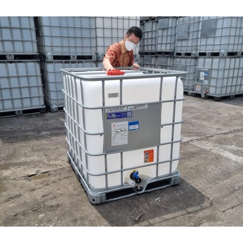 Jual tandon Kempu ibc tank tangki 1000L bekas seperti baru stok ...