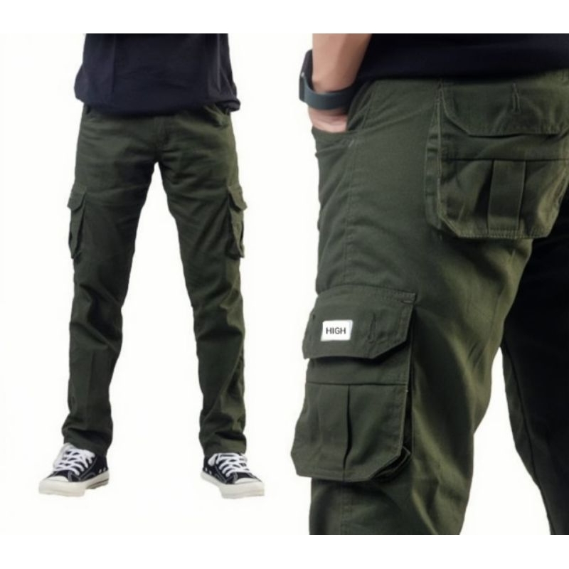 Jual PREMIUM CARGO PANJANG PRIA Celana Cargo / Celana Cargo Panjang Pria / Celana Panjang Pria ...