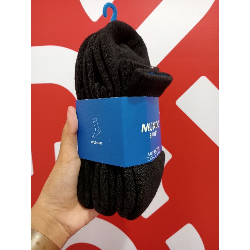 Jual Mundo Men sport Sock antibacteria | Kaus kaki olahraga Mundo ...