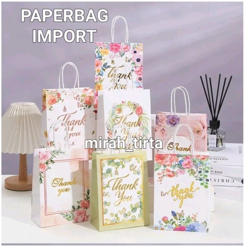 Jual Tas paperbag. tas import. paperbag import .tas hadiah ulang tahun ...