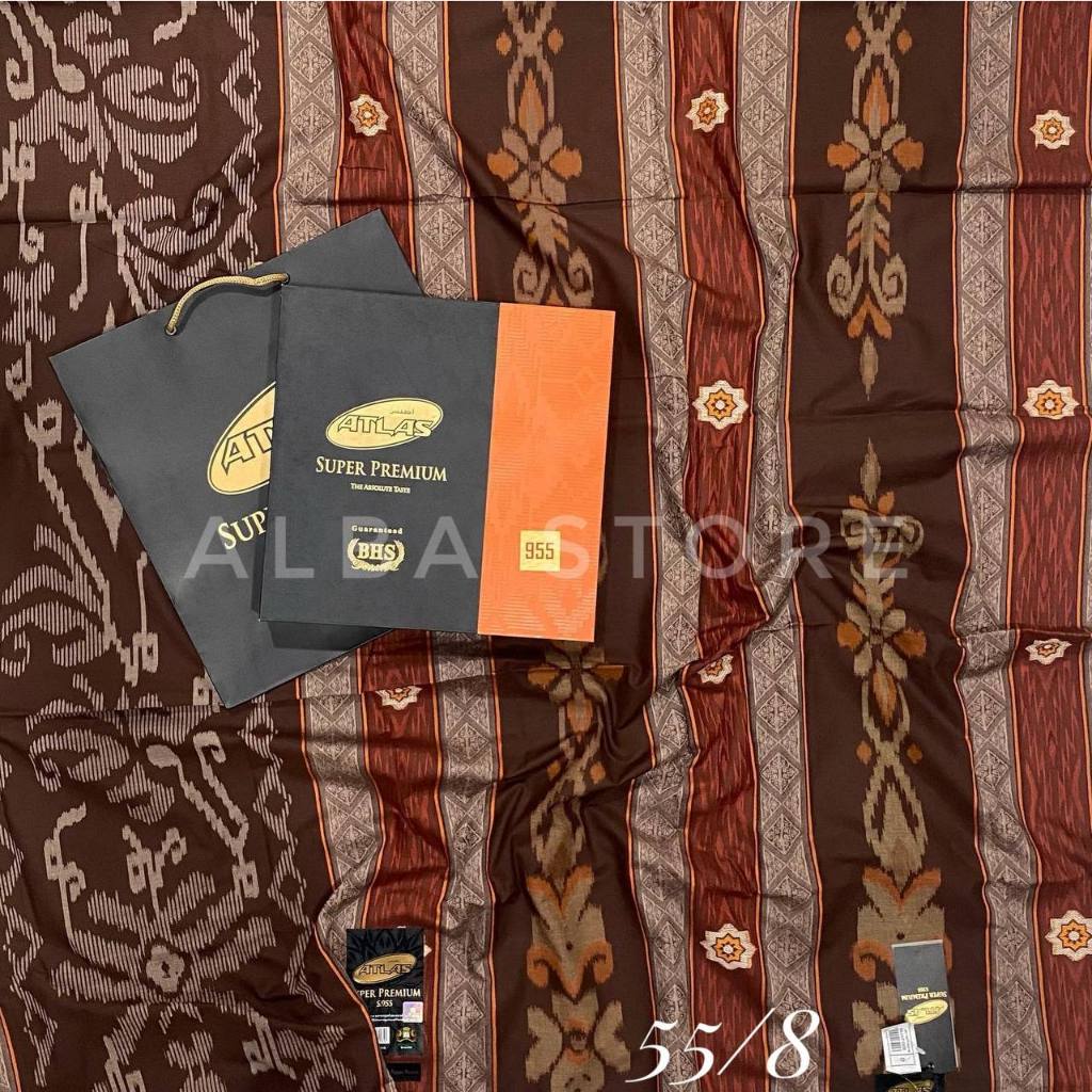 Jual [BARU]SARUNG ATLAS SUPER PREMIUM GOLD/SILVER ORI Atlas Suprem Sarung Atlas Supreme 920 945 ...