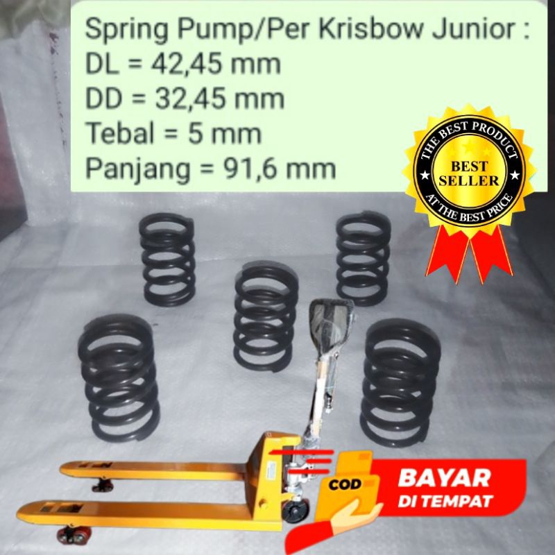 Jual Jual Per atau Spring Pump Hand Pallet Krisbow Junior 2 Ton ...
