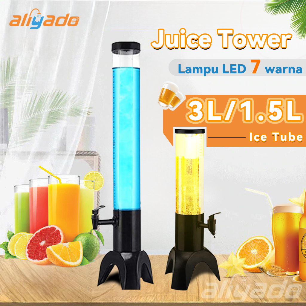 Jual 3L/1.5L Botol Tower Dispenser juice Dasar Logam water dispenser ...