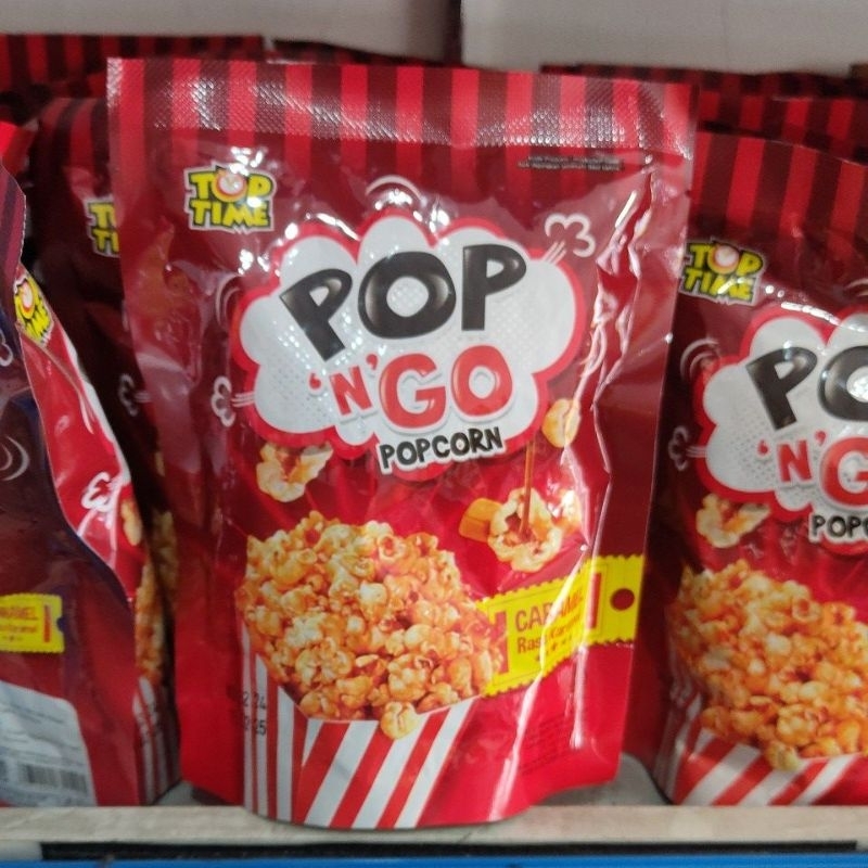 Jual pop n go caramel top time 20gr | Shopee Indonesia