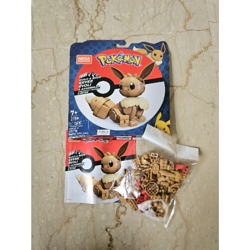 Jual Mega Construx Pokemon Building Bricks Blocks Eevee Mainan Lego ...