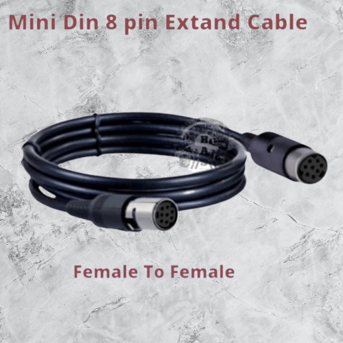 Jual KABEL EXTENSION MINI DIN 8 PIN, FEMALE TO FEMALE-20 METER | Shopee ...
