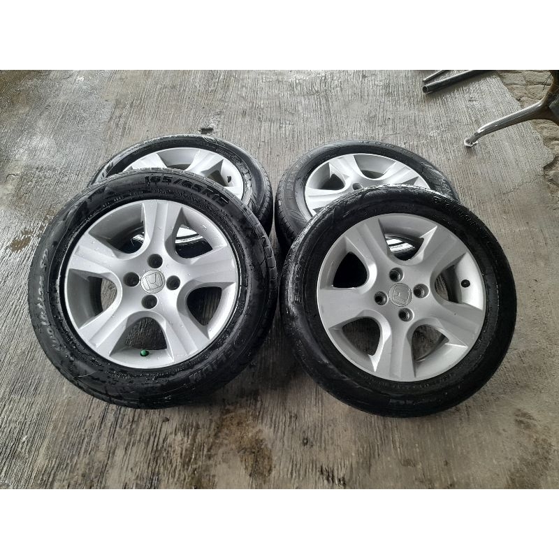 Jual Velg Seken Copotan Mobil Honda Jazz S Ring 15 Pcd 4X100 Velg aja | Shopee Indonesia