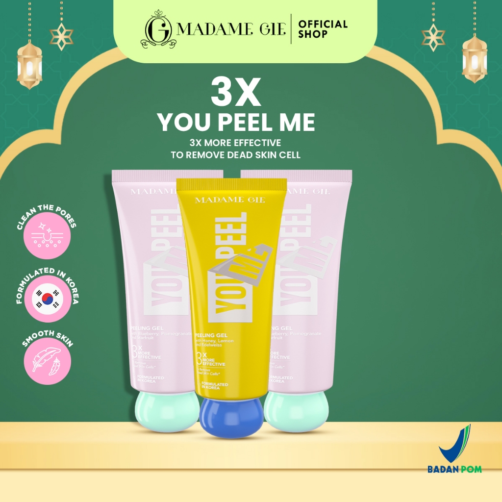 Jual 3X Madame Gie Madame You Peel Me - Peeling Gel | Shopee Indonesia
