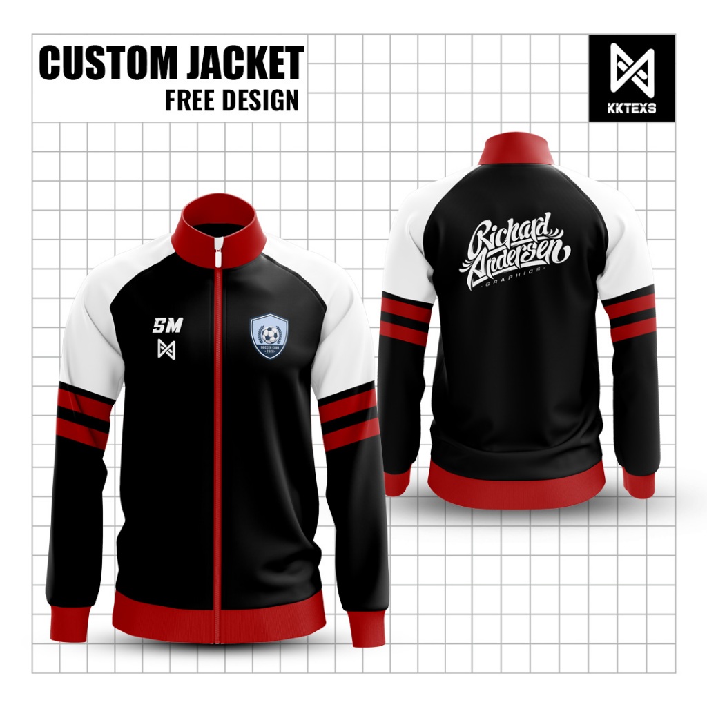Jual Jaket Olahraga | Custom Jaket | Jaket Sport | Tracktop Suit Jacket ...