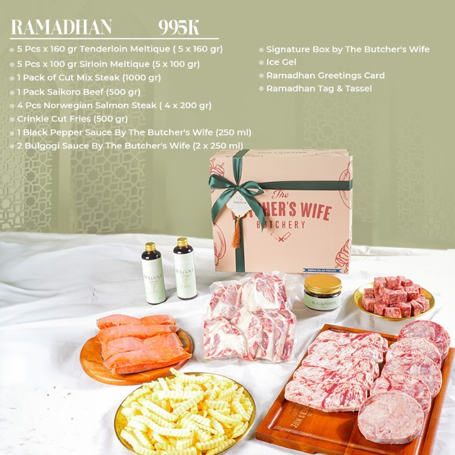 Jual Hampers Lebaran Premium | Parcel Daging Steak 20 pax - Ramadhan ...