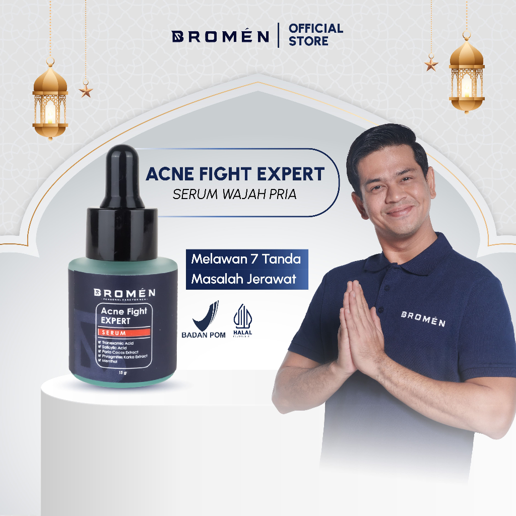 Jual BROMEN ACNE SERUM - Acne Fight Expert Serum Jerawat Untuk ...