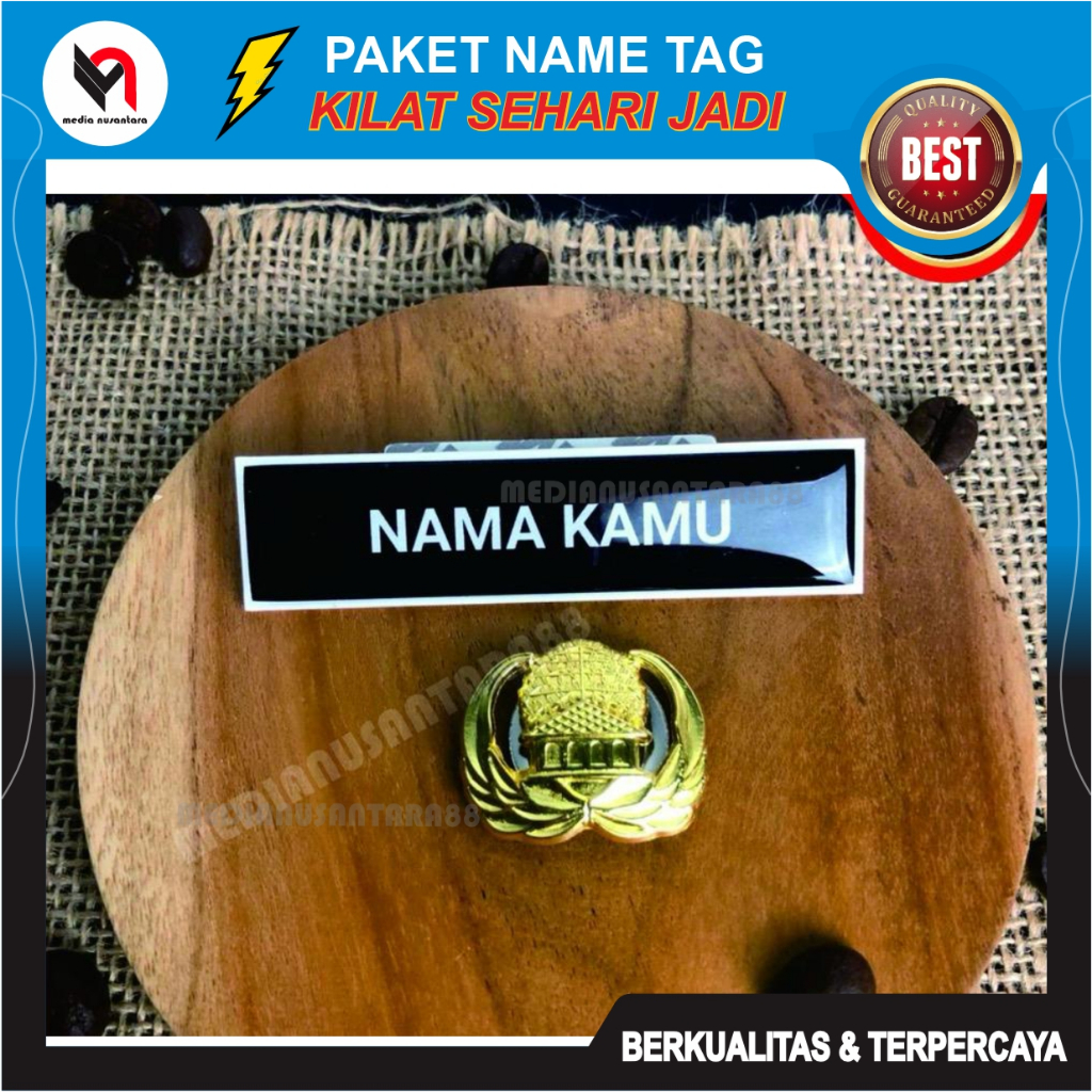 Jual PAKET PAPAN NAMA DAN PIN KORPRI (KILAT 1 HARI JADI) | Shopee Indonesia