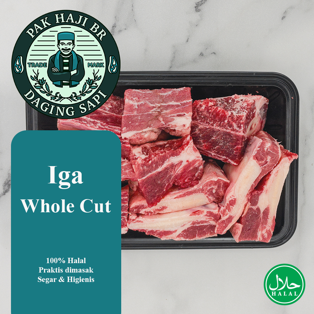 Jual Premium Iga Sapi Lokal Sop Bakar Shortribs Wholecut Halal