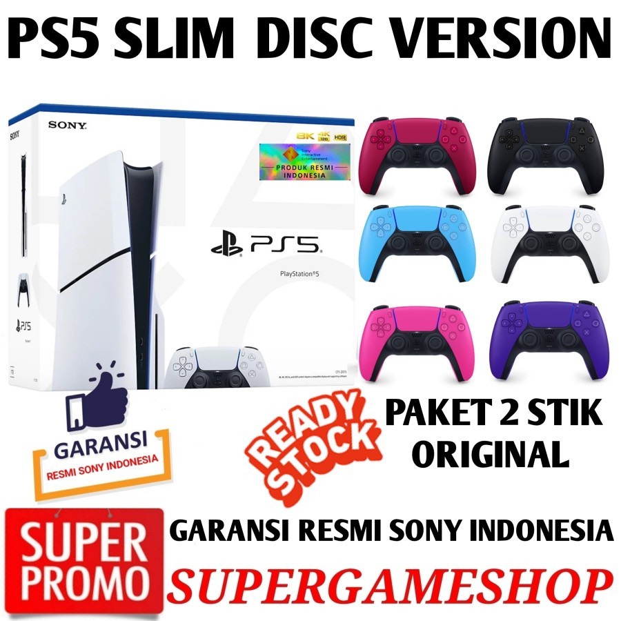 Jual PS5 Slim Disc Version - PS5 Slim Disc Version PS5 Slim Console ...