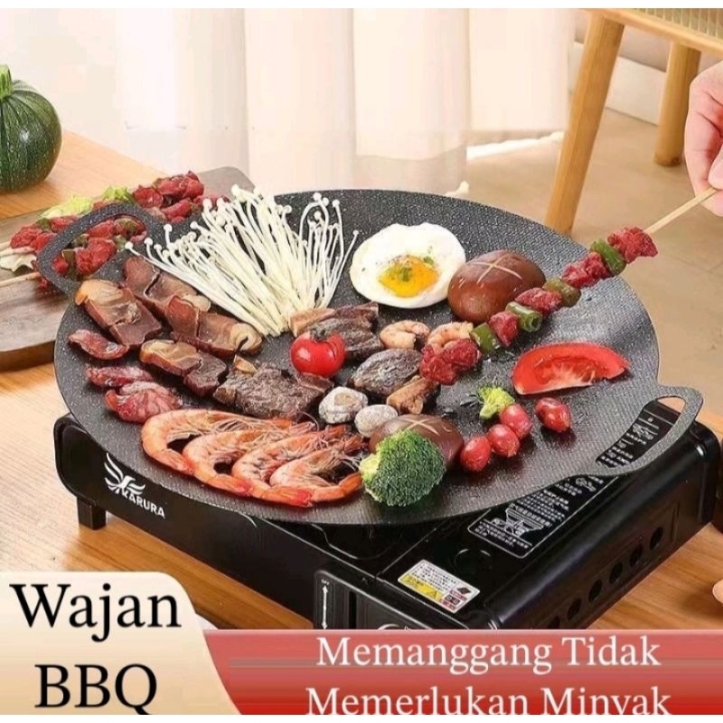 Jual Wajan Pemanggang Tipis Anti Lengket Ukuran 32 cm | Shopee Indonesia