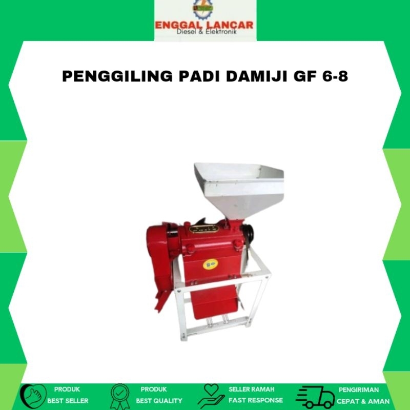 Jual penggiling padi damiji GF6-8 | Shopee Indonesia