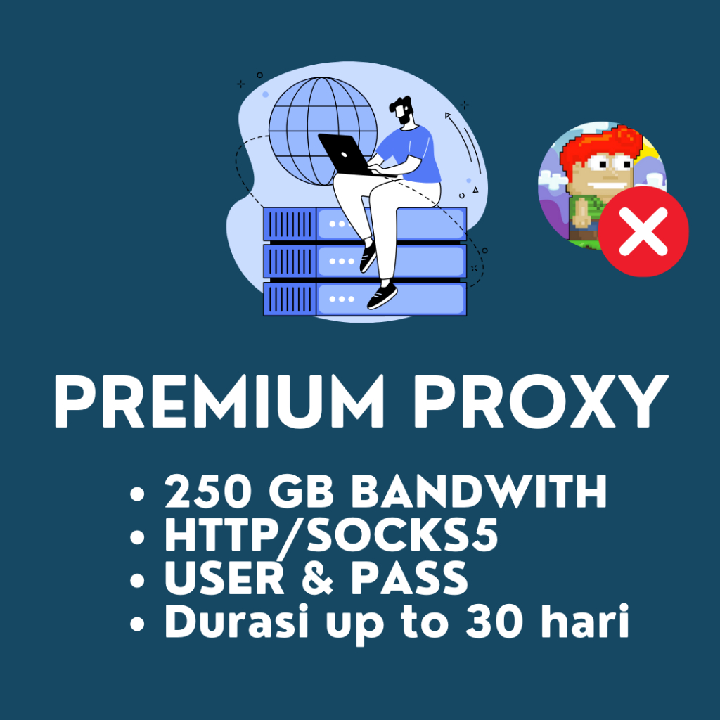 Jual PROXY PREMIUM HIGH SPEED HTTP/SOCKS5 SATUAN | Shopee Indonesia