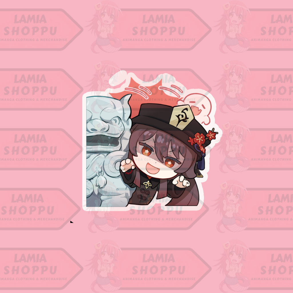 Jual Stiker Genshin Impact Hutao | Sticker Hutao Chibi Waifu | Shopee ...