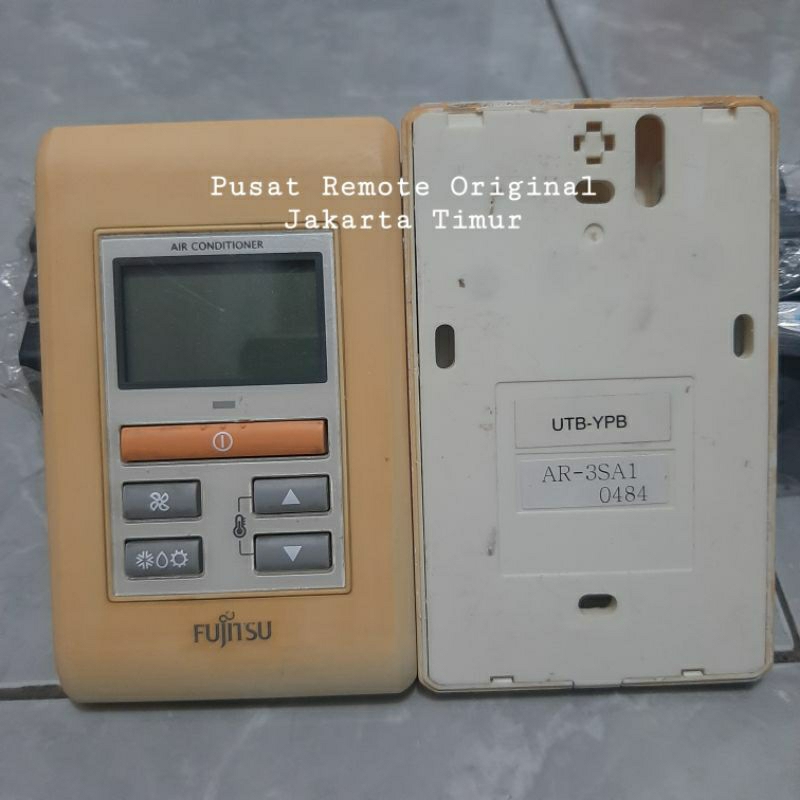 Jual REMOTE REMOT AC FUJITSU GENERAL KASET DINDING UTB-YPB AR-3SA1 ...