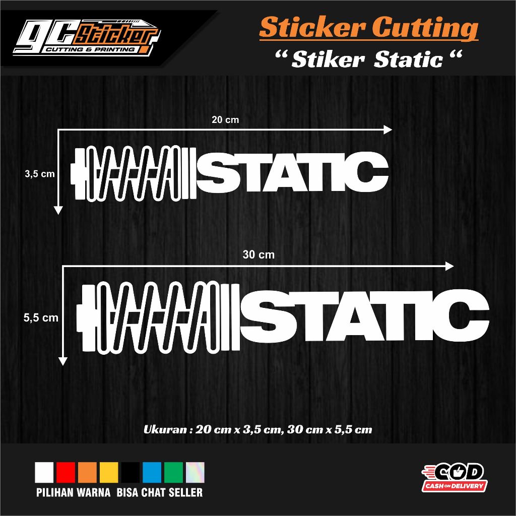Jual Sticker cutting static JDM Stiker kanji JDM Static drop | Shopee ...