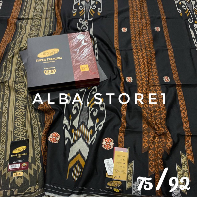 Jual [BARU]SARUNG ATLAS SUPER PREMIUM GOLD/SILVER ORI Atlas Suprem Sarung Atlas Supreme 920 945 ...