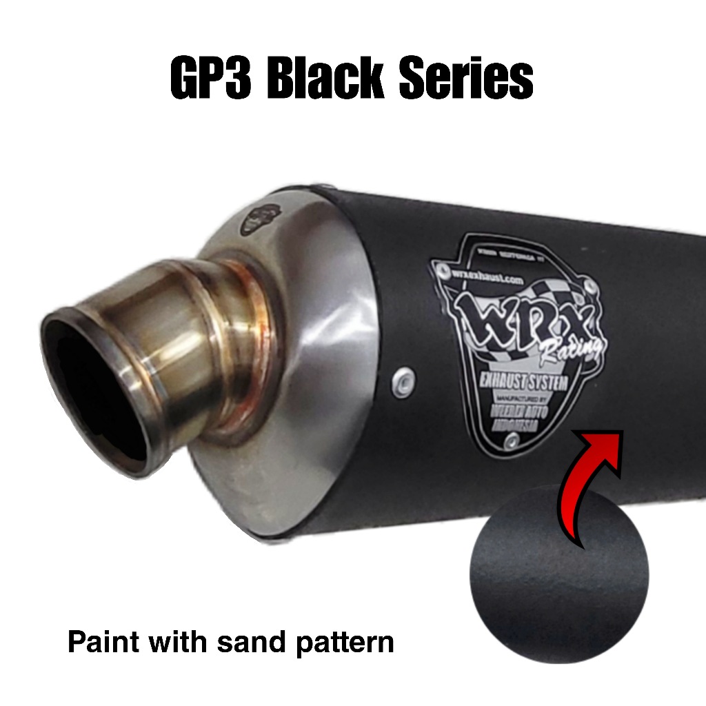 Jual Knalpot WRX GP3 Black SS K150 ADV160 | Shopee Indonesia