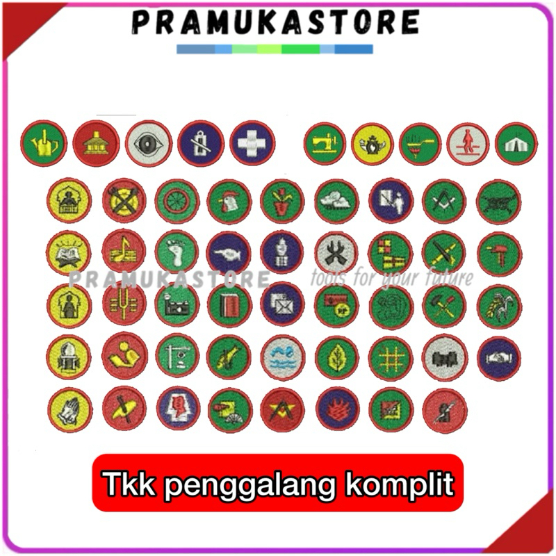 Jual TKK Penggalang Purwa Lengkap | TKK Penggalang | Tanda kecakapan ...