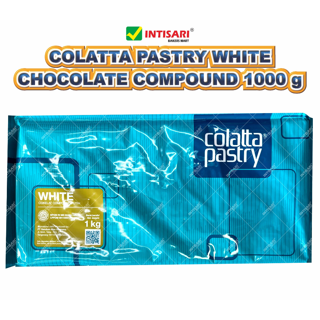 Jual COLATTA CHOCOLATE PASTRY WHITE 1000 G | Shopee Indonesia