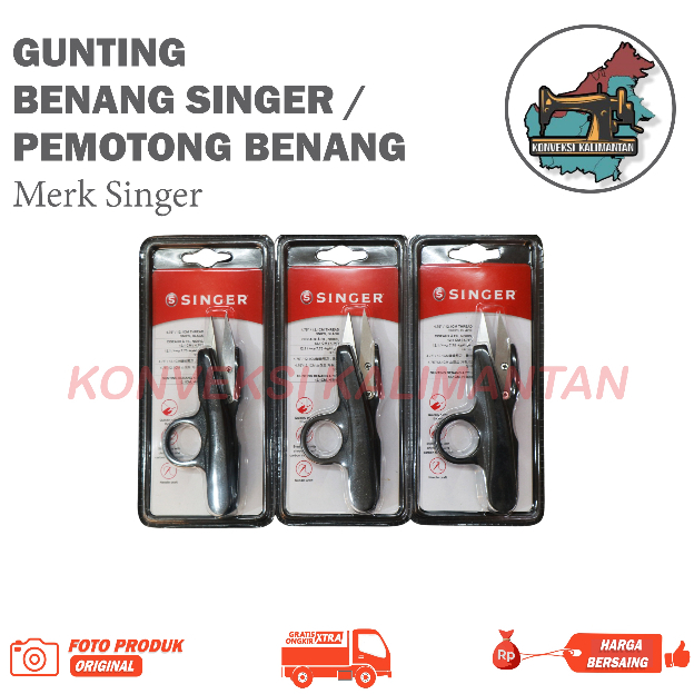 Jual Gunting Benang Merk Singer / Pemotong Benang / Cekris / Thread ...