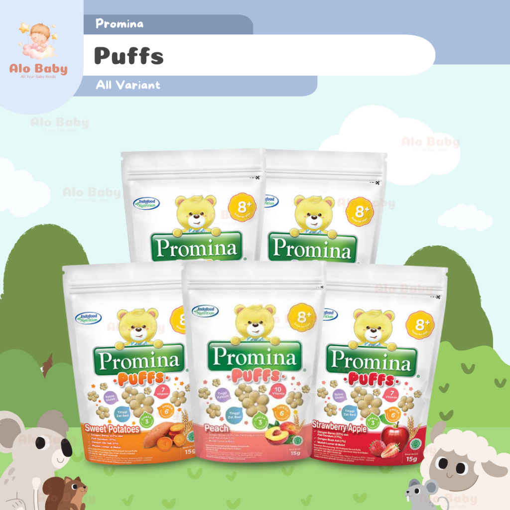 Jual Promina Puff 15 gram - snack mpasi anak bayi Snack MPASI - Snack ...