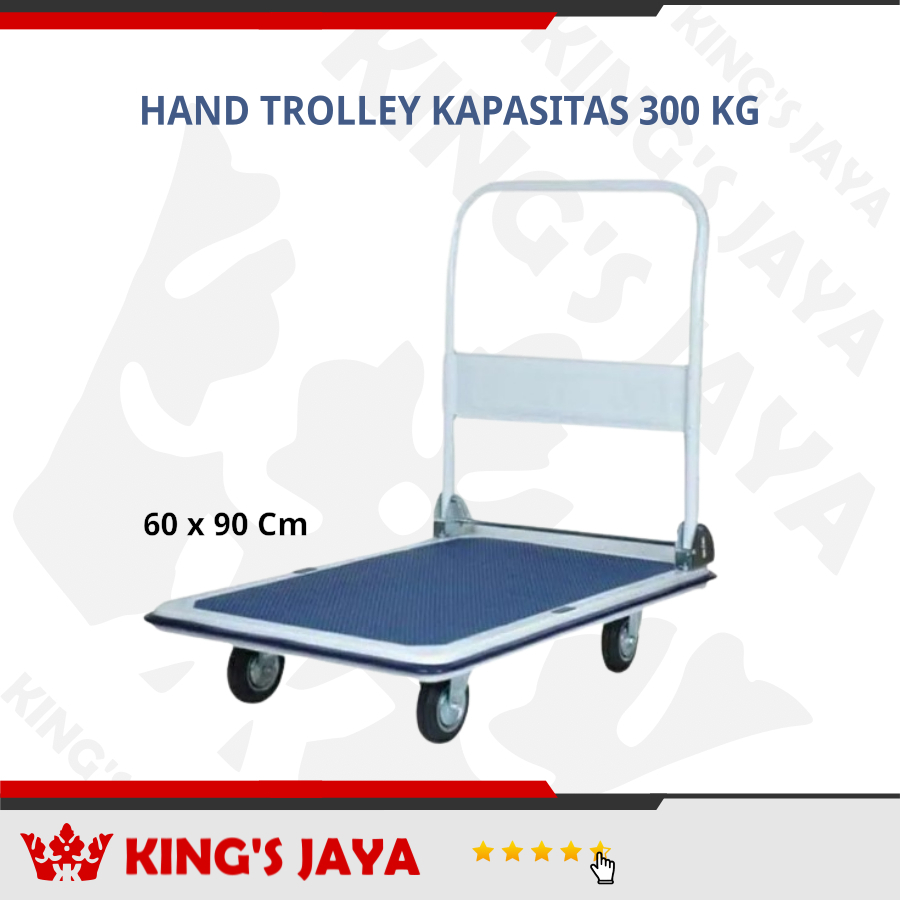 Jual Troli Trolley Lipat Angkut Dorong Barang 300Kg Hand Truck 300 Kg ...