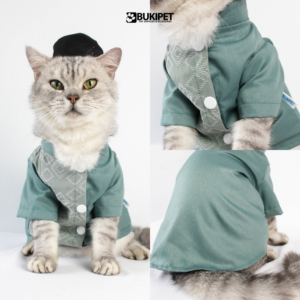 Jual Bukipet Kaifa Koko Shirt - Baju Lebaran Peci Kucing Jantan - Baju ...