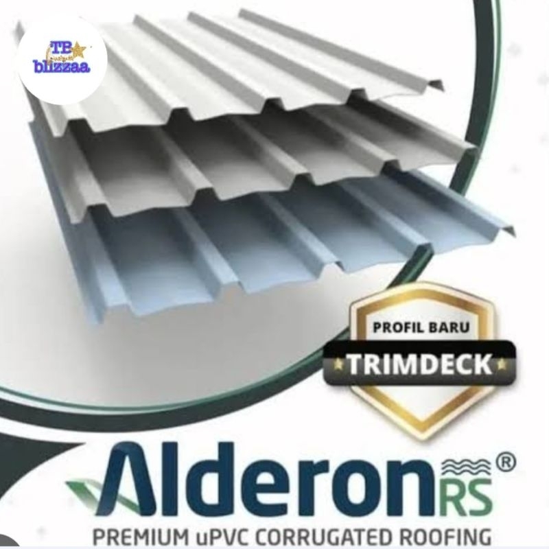 Jual Alderon RS Trimdeck Atap Alderon Trimdeck RS Atap uPVC Alderon ...