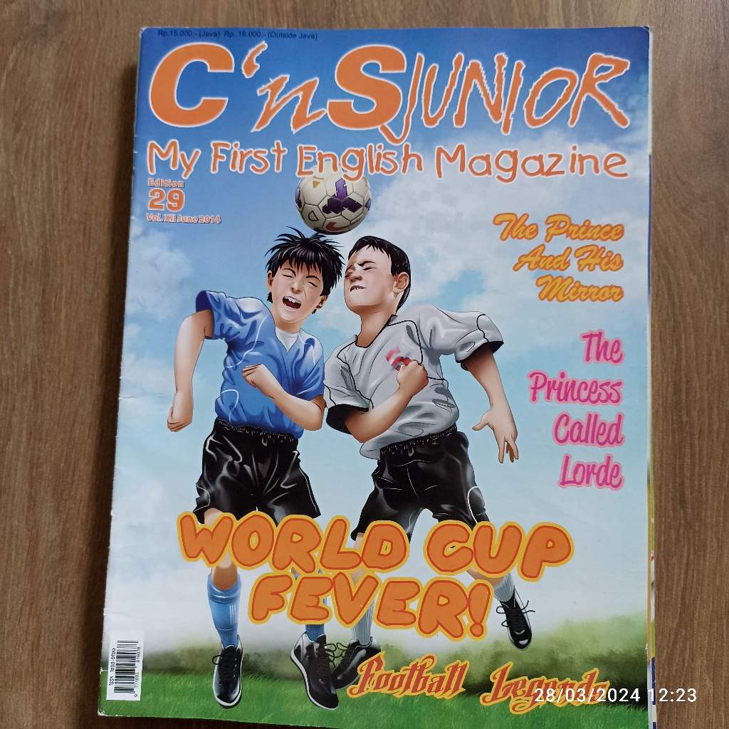 Jual Majalah CnS Junior majalah bahasa inggris untuk anak anak CNs Teen ...