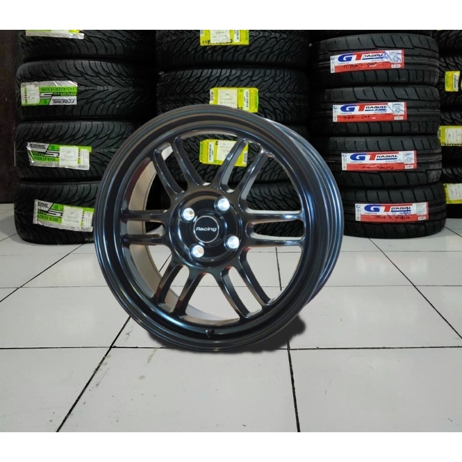 Jual velg mobil rpf ring 16 pcd 4x100 velg racing enkei rpf r16 jazz,brio,yaris,mobilioi ...
