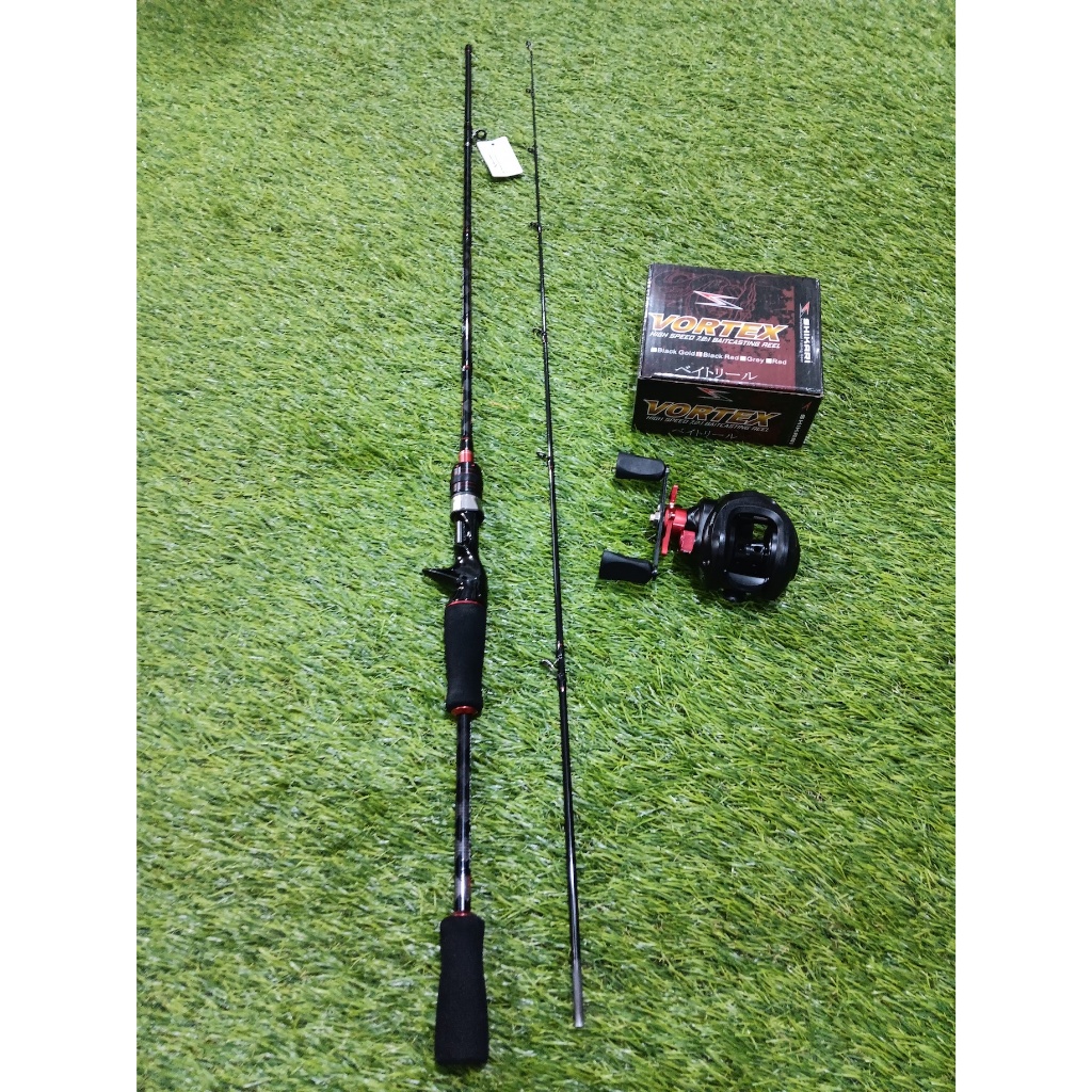 Jual PAKET MURAH JORAN SHIKARI BLACK TOMAN 180CM COMBO REEL SHIKARI ...
