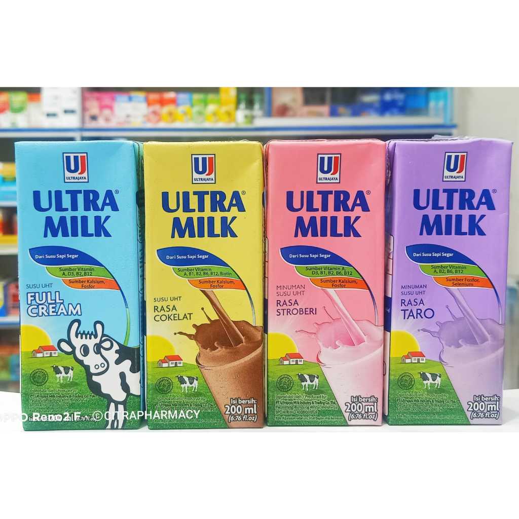 Jual UJ SUSU ULTRA MILK 𝟐𝟎𝟎𝐌𝐋 𝐁𝐄𝐒𝐀𝐑 / 𝐄𝐂𝐄𝐑𝐀𝐍 𝟏 𝐏𝐂𝐒 - Susu UHT | Shopee ...